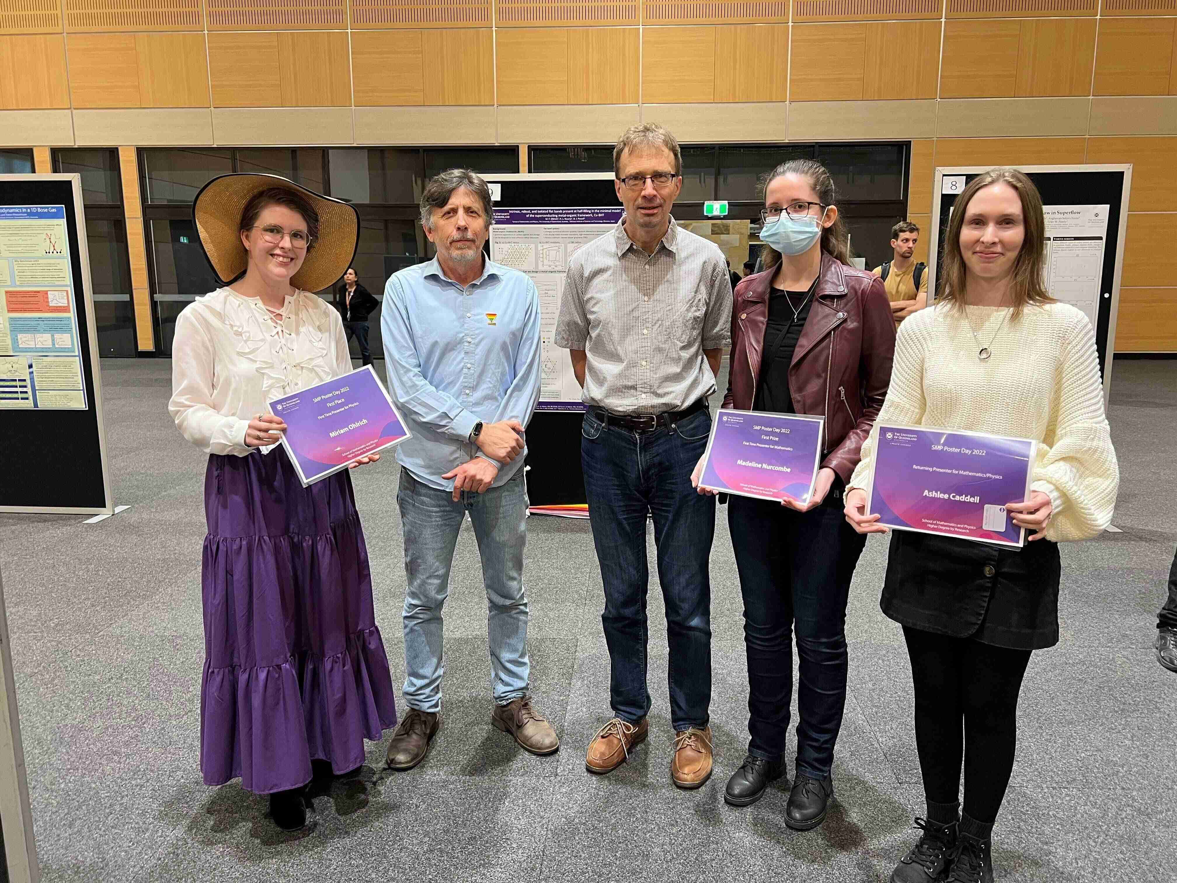 SMP Research Student Poster and Publication Awards 2022 - School of Mathematics and Physics ...